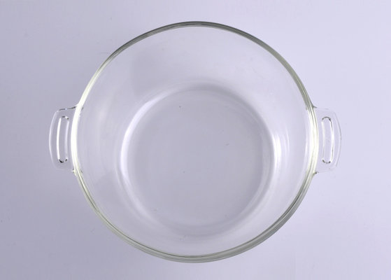 Clear Glass Tableware Glass Baked Bowl Set With Lid Used for Oven Baking