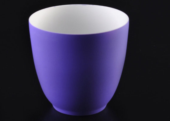 Christmas purple color ceramic candle holder tealight holder for home decoration