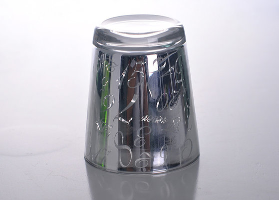 Mercury Glass Candle Holders Votive Set Wedding Decoration with Laser Numbers