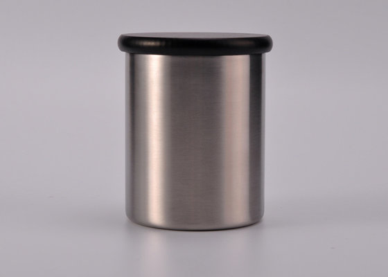 Luxury 304 Stainless Steel Candle Jars With Lids For Home Decoration
