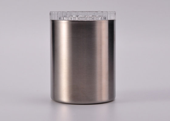 12OZ Straight-Sided Candle Holders Stainless Steel Candle Jars