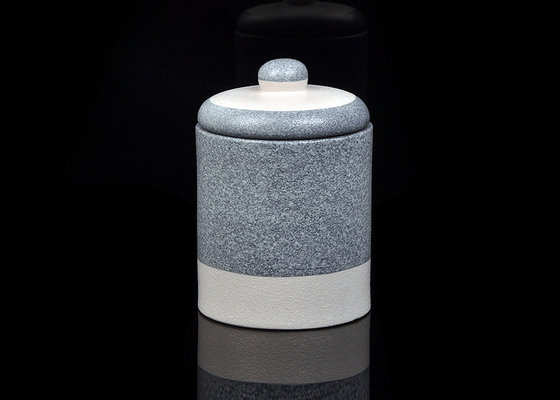 Personalized Hand made Ceramic Candle Holder , ceramic tea light holders with lids