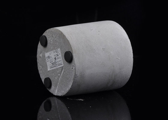 Modern Design Custom Concrete Ceramic Candle Holder , Cement candle jars