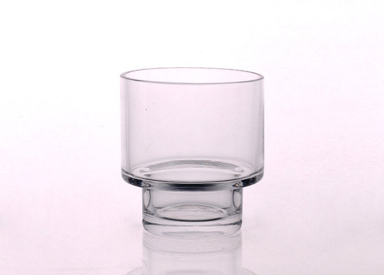 18oz Mouth Blown Glass Candle Jar , Deep Bottom glass holders for tea lights