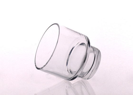 18oz Mouth Blown Glass Candle Jar , Deep Bottom glass holders for tea lights