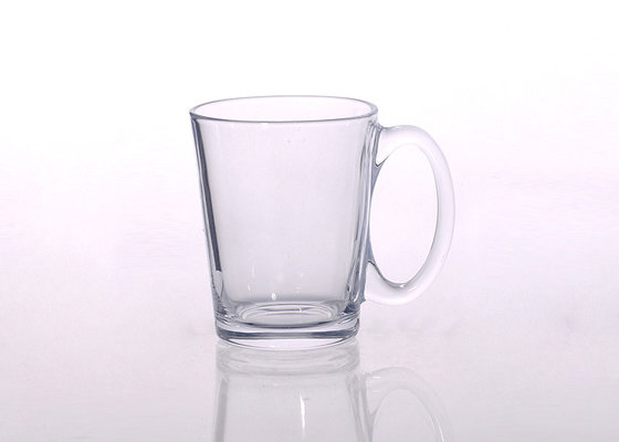 280mL Beverage Water Glass Tumbler with Handle , classic drinking glasses