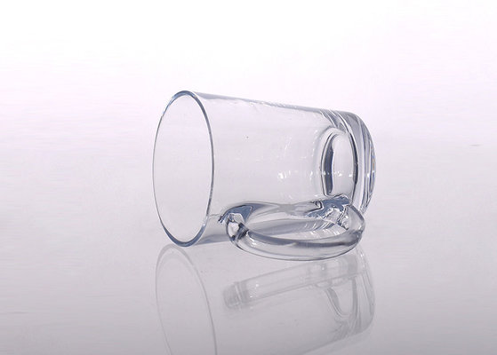 280mL Beverage Water Glass Tumbler with Handle , classic drinking glasses