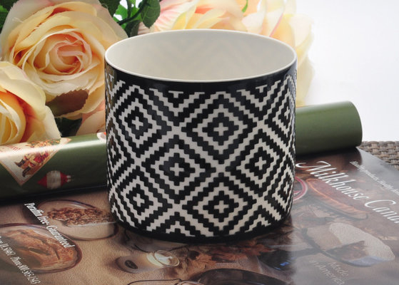 Fashion black Ceramic Candle Holder , ceramic candlestick holders