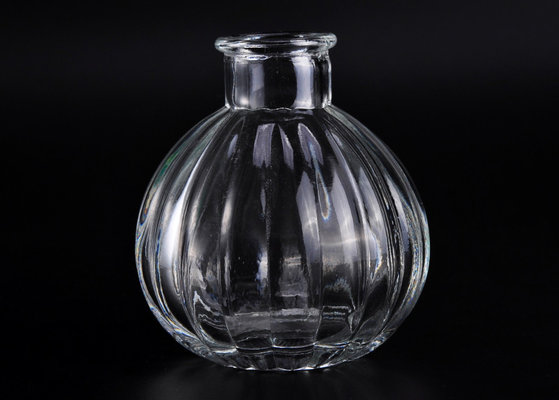 Pumpkin Design Oil Perfume Diffuser Glass Bottle with Cork Lid