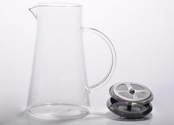 Eco friendly Glass Tableware Heat Resistant Clear Glass Teapot Home Daily Use