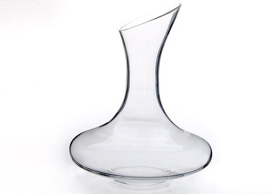 Party Use Glass Tableware Round Symmetry Clear Wine Decanter Different Shapes