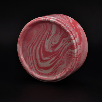 Red color marble house candle holder / large modern candle holders