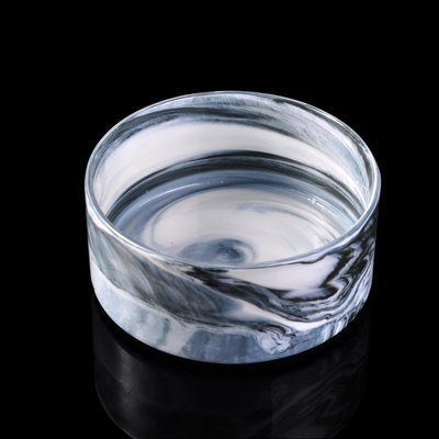 900ml Marble Candle Jar For Scented Candle , Marble Candle Container