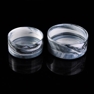 900ml Marble Candle Jar For Scented Candle , Marble Candle Container