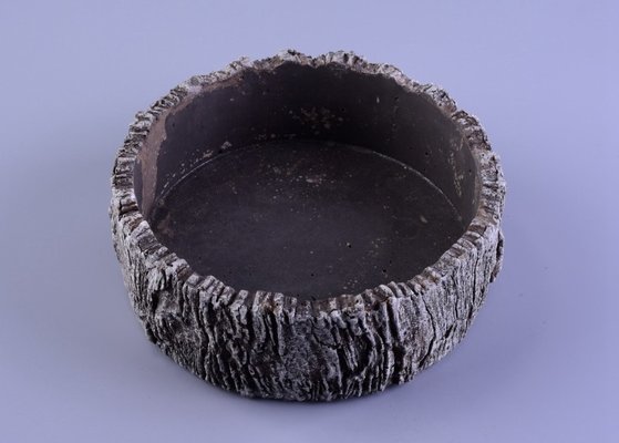 Parties Material concrete cement candle holder round moss effect