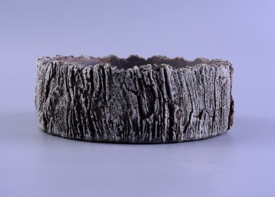 Parties Material concrete cement candle holder round moss effect