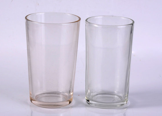 Clear Tempered tumbler drinking glasses for Juice , Lead free