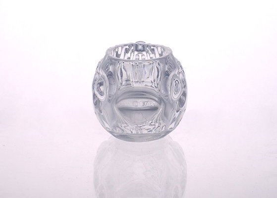Fashional Creative Clear Glass Tealight Candle Holders Small Gold Fish