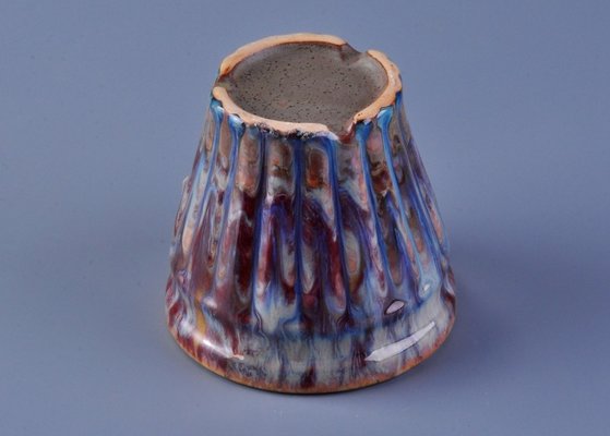 Customized 5OZ Scented Ceramic Candle Holder Marble Surface Finishing