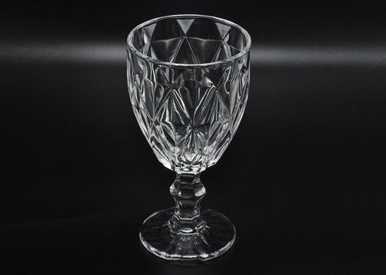 Rocks Bead Stem high white glass Tableware ice cream glass cup / bowl