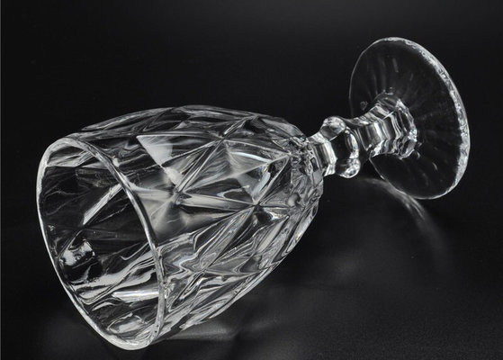 Rocks Bead Stem high white glass Tableware ice cream glass cup / bowl