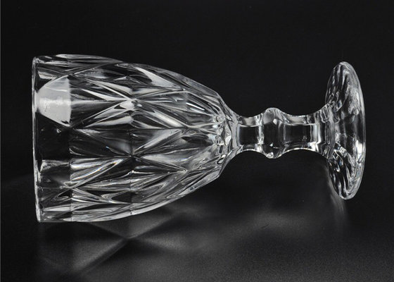 Rocks Bead Stem high white glass Tableware ice cream glass cup / bowl