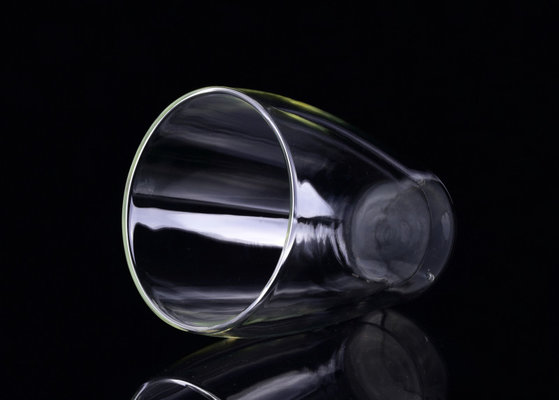 Eco Friendly Espresso Coffee Double Wall Borosilicate Glass Cup Without Handle