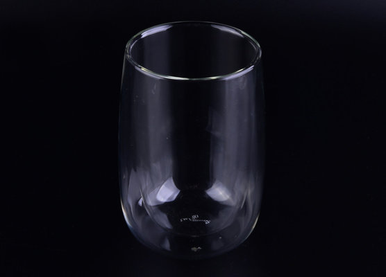 14 Oz Durable Borosilicate Drinking Glasses Heat Resistant Mouth Blown