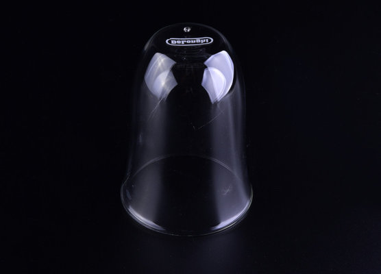 10Oz Thick clear glass coffee cups  / double wall glass tea tumbler Heat Resistant