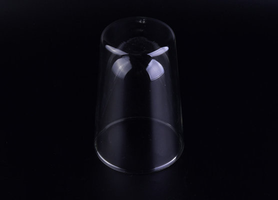 Creative Transparent Pyrex Drinking Borosilicate Glass Cup Two Layers , 250ml Capacity