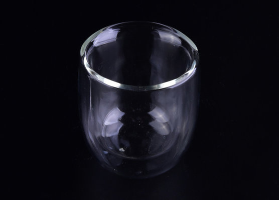 Superior 220ml Hot Double Wall Drinking Glasses LFGB CA65 FDA Certification