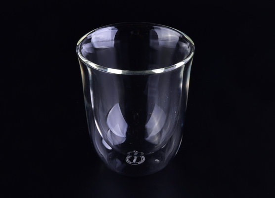 Super Clear Double Wall Borosilicate Glass /  Party Double Wall Glass Tumbler 8.6*4.3*10cm