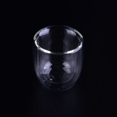 Pyrex Drinking double walled glass espresso cups for daily use , Un - breakable