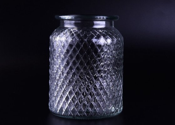 Affordable 1000ml / 35oz Crystal Canister Huge Mason Jar Glasses For Honey