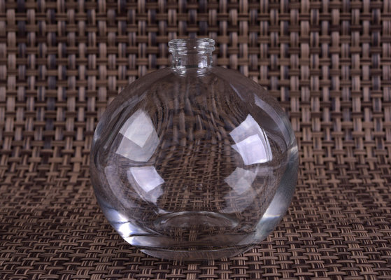 High End Luxurious Transparent Glass Cologne Bottles 3.5oz 108ml Sprayer Cap