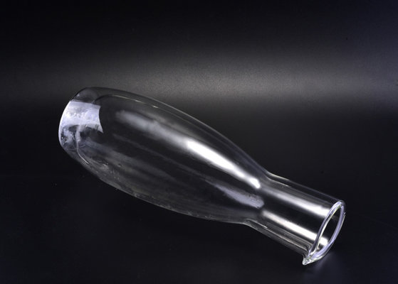 Heat Resistant Glass Tableware / Wine 1 Liter Glass Carafe Bulk Customized Sizes