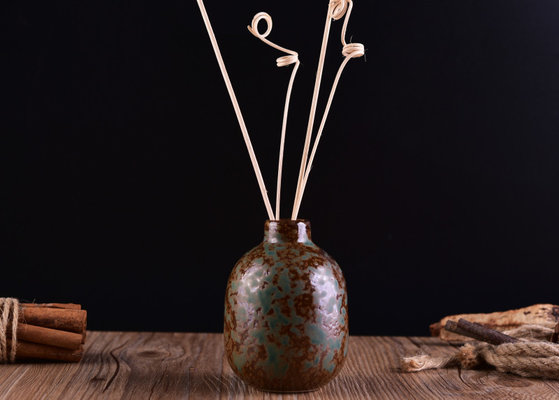 Aromatic REmpty Diffuser Bottles Set 7 Colors Hand Made Decorative Reed Diffuser Bottles