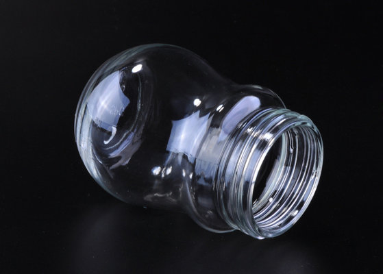 Borosilicate Double Walled Glass Baby Feeding Bottles With Screw Mouth