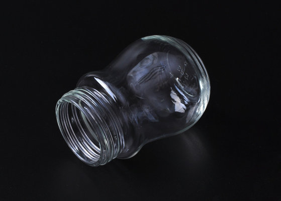 Borosilicate Double Walled Glass Baby Feeding Bottles With Screw Mouth