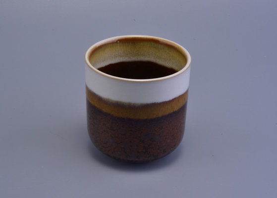 Copper Glazed Vintage Ceramic Candle Holder , Wedding Decoration candle holder ceramic
