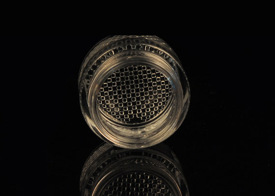 Oval Shape Glass Cosmetic Jars , Acrylic Clear Cosmetic Jars Capacity 50ml