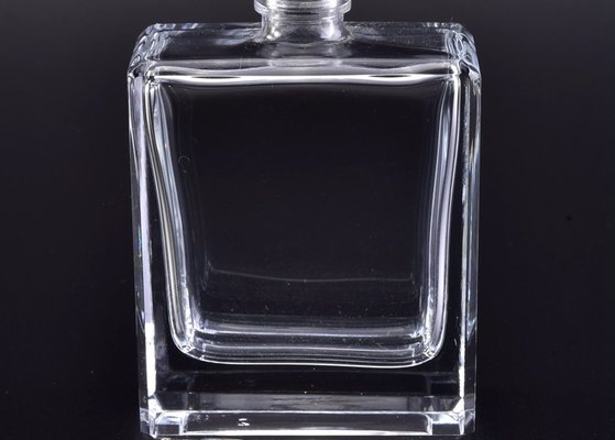 Transparent rectangular Glass Perfume Bottles 15ml 30ml 50ml 100ml