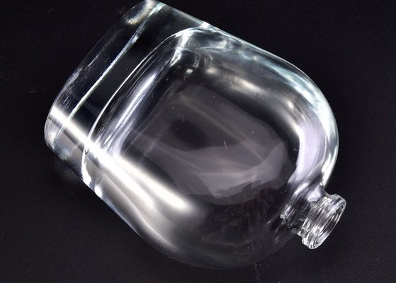 57Ml decorative glass perfume bottles , rectangular round perfume spray bottle