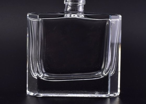Rectangle Custom Made Glass Perfume Bottles , Glass Spray Pump Bottle