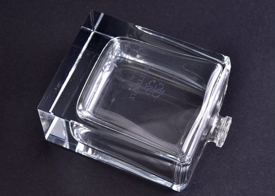 Rectangle Custom Made Glass Perfume Bottles , Glass Spray Pump Bottle