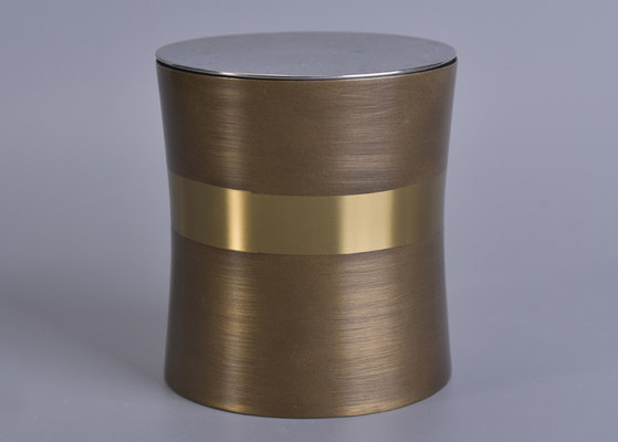 Copper Plating metal tealight candle holders / Containers / Vessels 380ML Capacity