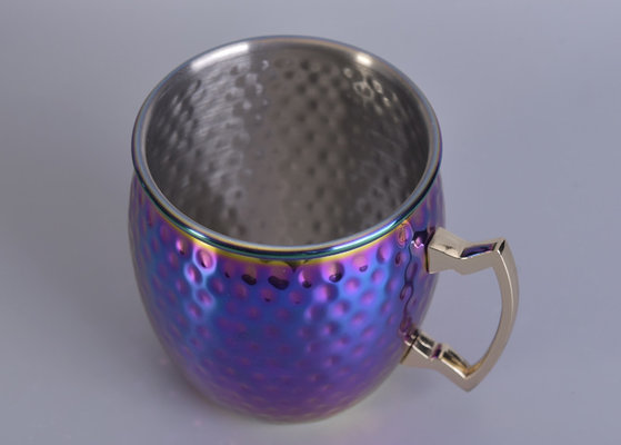 Home Decoration Stainless Steel candle holder metal Eco - friendly