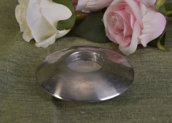 Fashion Stainless Steel Metal Tealight Candle Holders For Party , Weeding