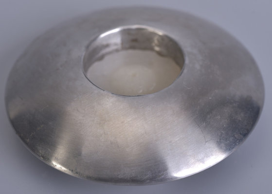Fashion Stainless Steel Metal Tealight Candle Holders For Party , Weeding