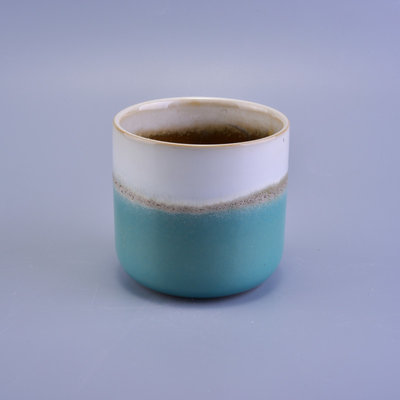 Hand Made Classic Glazing Ceramic Candle Holder For Household Decoration